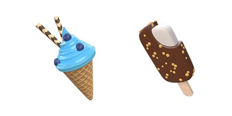 Bubble Gum Ice Cream And Ice Cream Lolly 3d Cursor Sweezy Custom Cursors