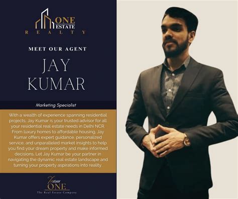 With A Wealth Of Experience Spanning Residential Projects Jay Kumar Is Your Trusted Advisor For