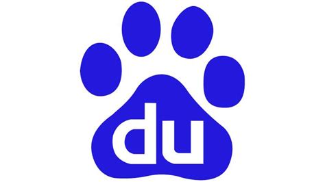 Blauer Pfotenabdruck Logo