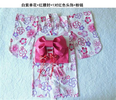 Japansk Traditionel Bomuld Cosplay Kimono Kawaii J Grandado