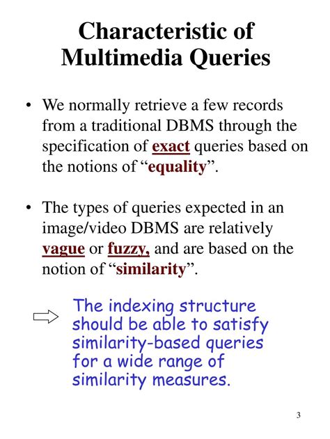 ppt indexing techniques for multimedia databases powerpoint