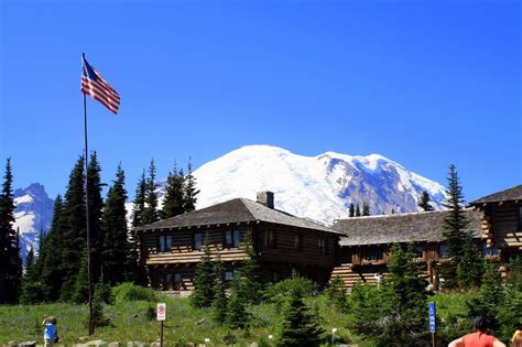 Mount Rainier National Park Sunrise Entrance Dgam