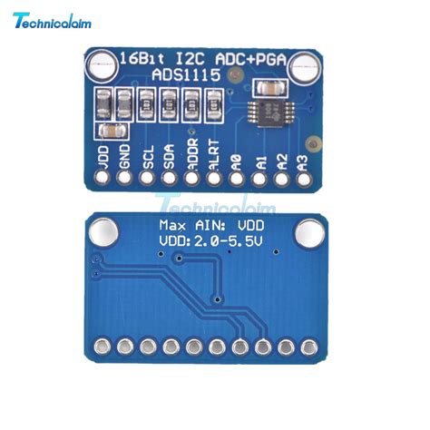 ADS Bit I C Channel ADC Module With Pro RPi Gain Amplifier For Arduino EBay