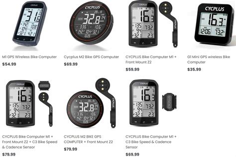 Cycplus M1 M2 G1 Gps велокомпьютеры базового уровня
