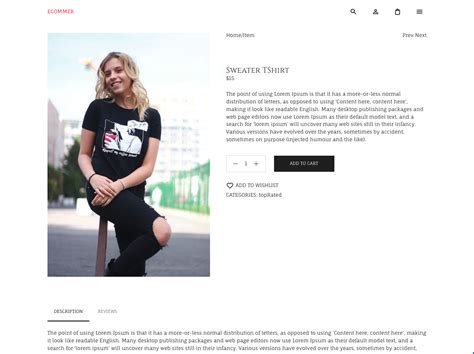 Github Saadhma E Commerce Design Reactjs This Is E Commerce Project Responsive Design In