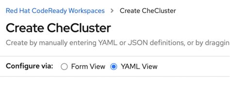 Customize Red Hat Codeready Workspaces With Devfile Registry Red Hat
