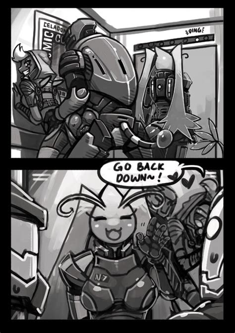 Rule 34 Bittenhard Cosplay Mass Effect Milotic Monochrome Nintendo
