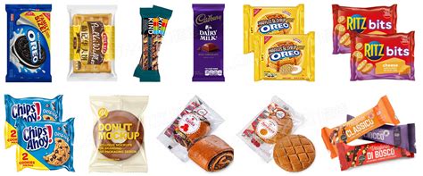 Automatic Food Packaging Line Biscuits Cookie Wafer Food Feeding And Packing System