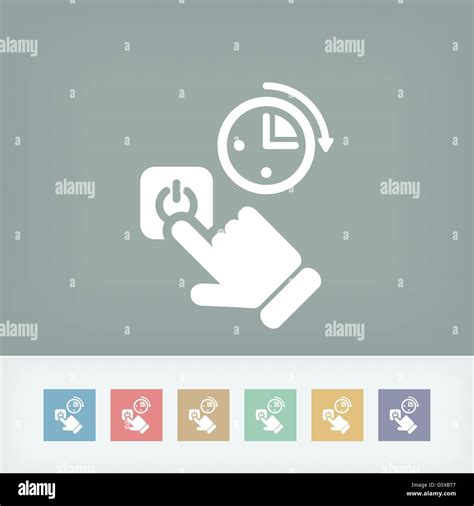 Alarm Stop Switch Stock Vector Images Alamy