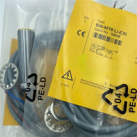 Bi8 M18 Li EXI Inductive Proximity Switch Current Analog Output Sensor