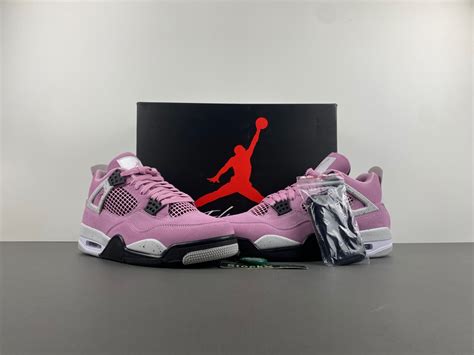 Air Jordan 4 Retro Orchid Womens Pink Sneakers New Model Sneaker4aj