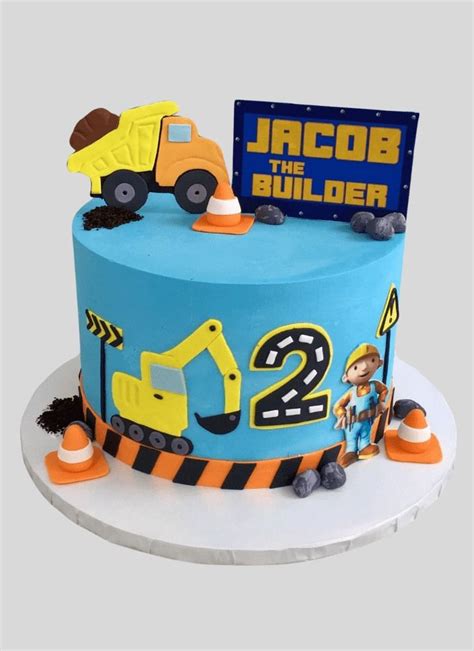 Bob The Builder Birthday Cake Ideas Images Pictures Bob The Builder