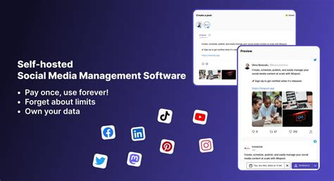 Mixpost Open Source Social Media Management Tool Rmixpost