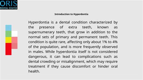 Hyperdontia Extra Teeth Oris Dental Pptx