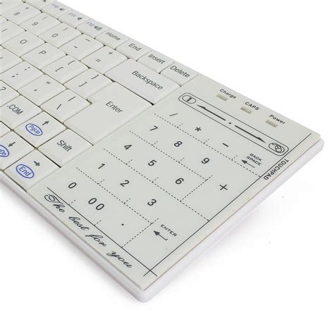 Thin Bluetooth Wireless Multimedia Keyboard Wirele Vicedeal