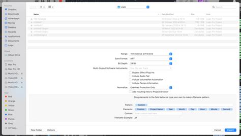 How To Export Your Song In Logic Pro X