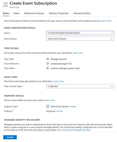 Create View And Manage System Topics In Azure Event Grid Portal Azure Event Grid