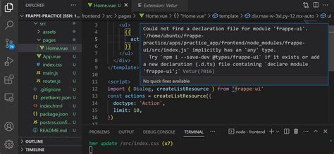 Frappe Ui Vue Js Customization Frappe Forum