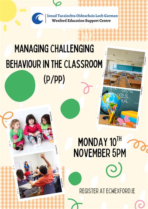 Managing Challenging Behaviour In The Classroom Ppp Primary