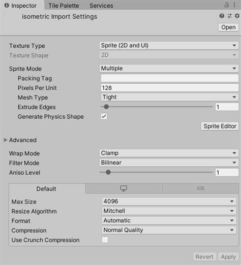 Tilemap Tile Palette Problem In Unity Game Development Stack Exchange