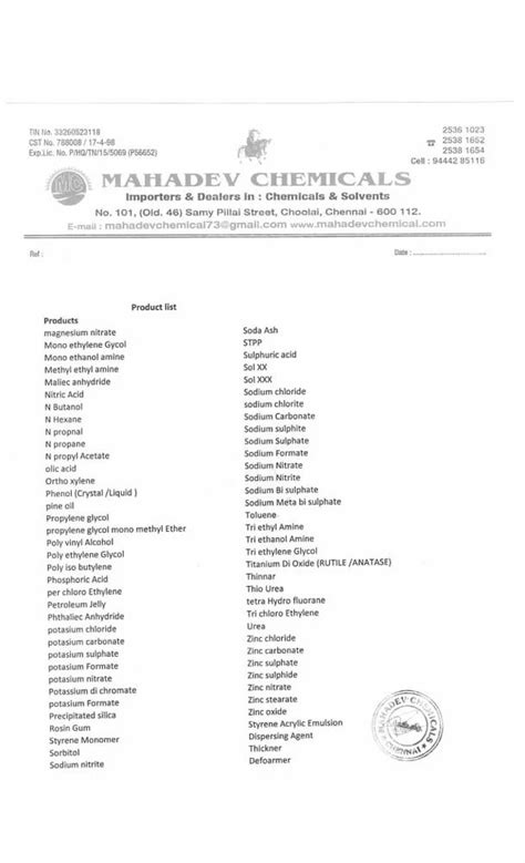 Sodium Lauryl Sulphate Sls Powder 20 25 50 Kgs At ₹ 210kg In Chennai