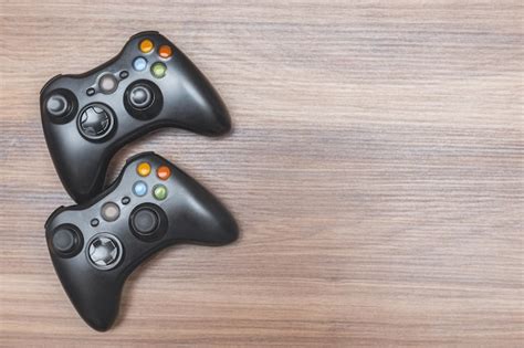 Premium Photo Video Game Joystick Control Gamepad