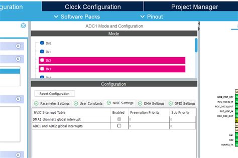 Adc1 Dma Stops Tim3 Global Interrupt Stmicroelectronics Community