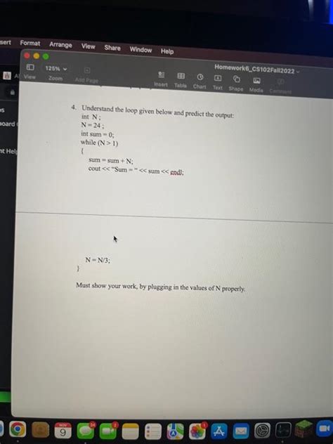 Solved Homework 6 Cs 102 1 Programming I Due Date