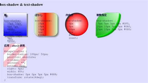 Box Shadow And Text Shadow Sample