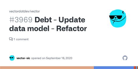 debt update data model refactor · issue 3969 · vectordotdev vector