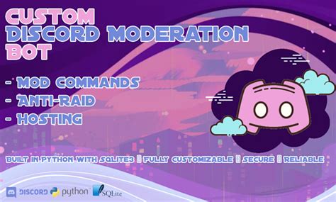Create A Custom Moderation Bot For Your Discord Server By Adilahmedx