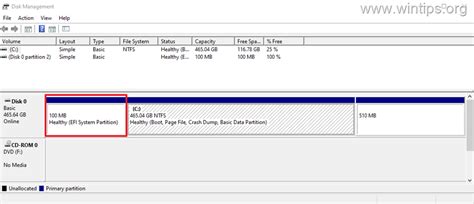 How To Extend Efi System Partition Aka System Reserved Partition On Windows 1110