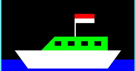 Gambar Kapal 2d Opengl Dengan Microsoft Visual C