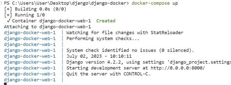Django Server Does Not Open Rdjango