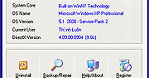 Gỡ Bỏ An Toàn Directx Với Directx Happy Uninstall