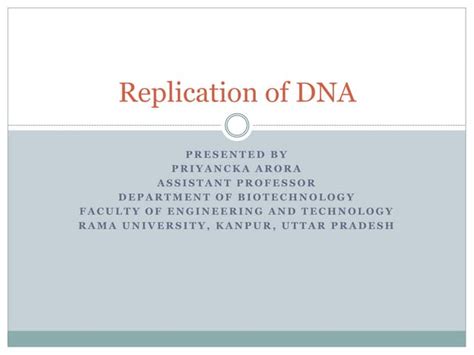 Dna Replication In Prokaryotes Pptx