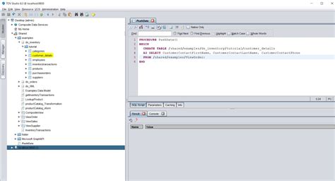 How To Push Data From A View To A Database Table In Tibco Data