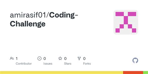 Github Amirasif Coding Challenge