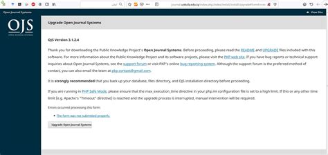 db error unknown column journal id in on clause software support