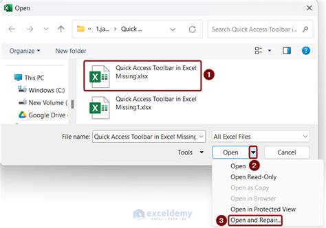 The Quick Access Toolbar Is Missing In Excel 6 Solutions Exceldemy