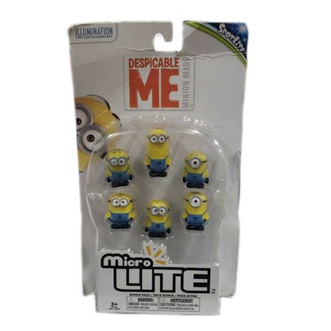 Despicable Me Minions Micro Lite 6 Pack Figure Box Damaged 4646769172