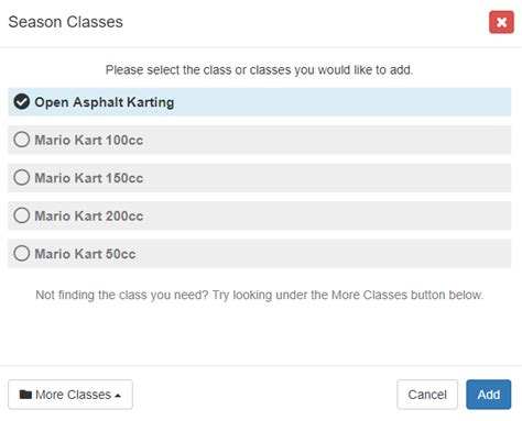 Adding Online Registrations In Season Management Myracepass Support