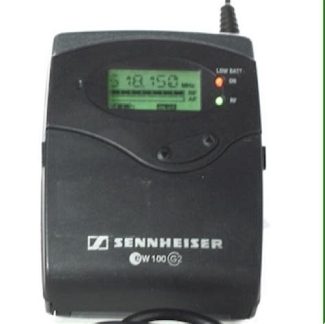 Audio tools: Clip on sennheiser g2