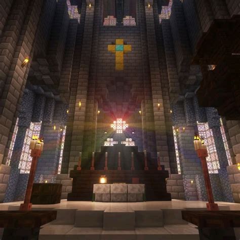 Minecraft Cathedral Altar Minecraft Altar Cathedral