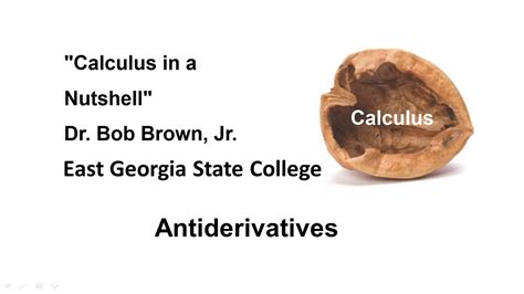 Antiderivatives Youtube
