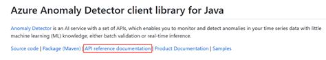 Anomaly Detector Readme Issue · Issue 32724 · Azureazure Sdk For Java
