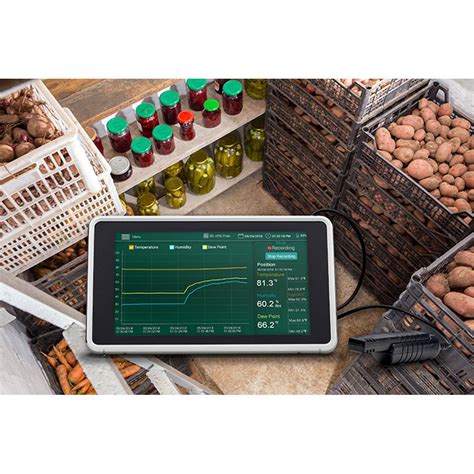 Extech Rh550 Humidity Temperaturechart Recorder With Touch Screen Available Online Caulfield
