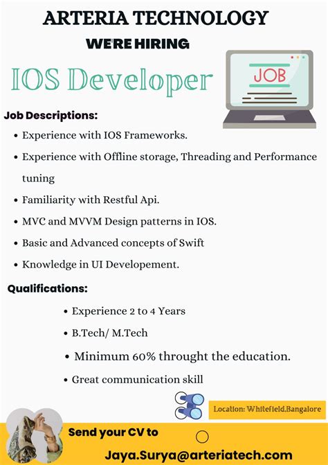 jayasurya r on linkedin hiring hiringnow hiringimmediately ios