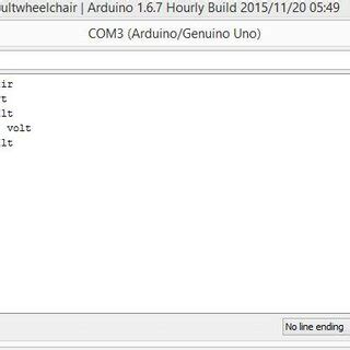 Execution Result In Arduino IDE Environment Download Scientific Diagram