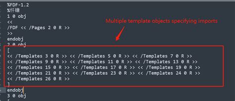 How To Import A Template Based Fdf To Pdf Foxit Pdf Sdk